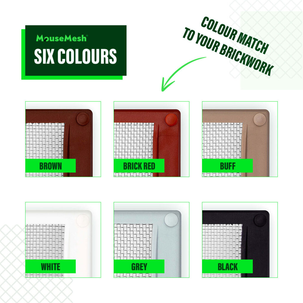 Air Brick Covers by MouseMesh® | Stop Pests Entering Through Air Bricks